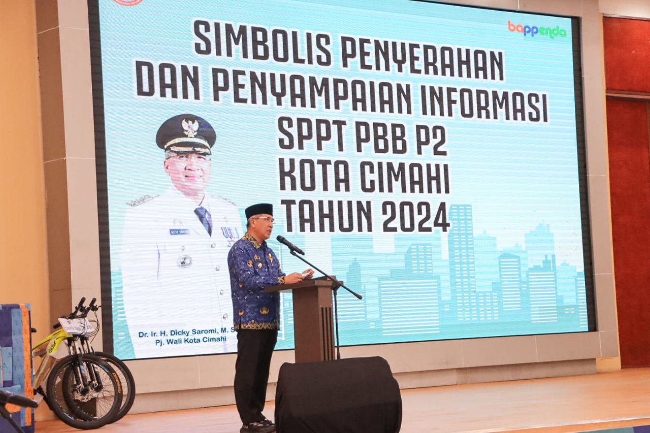 Pemkot Cimahi Secara Resmi Launching SPPT PBB P2 Tahun 2024 - PPID Kota ...