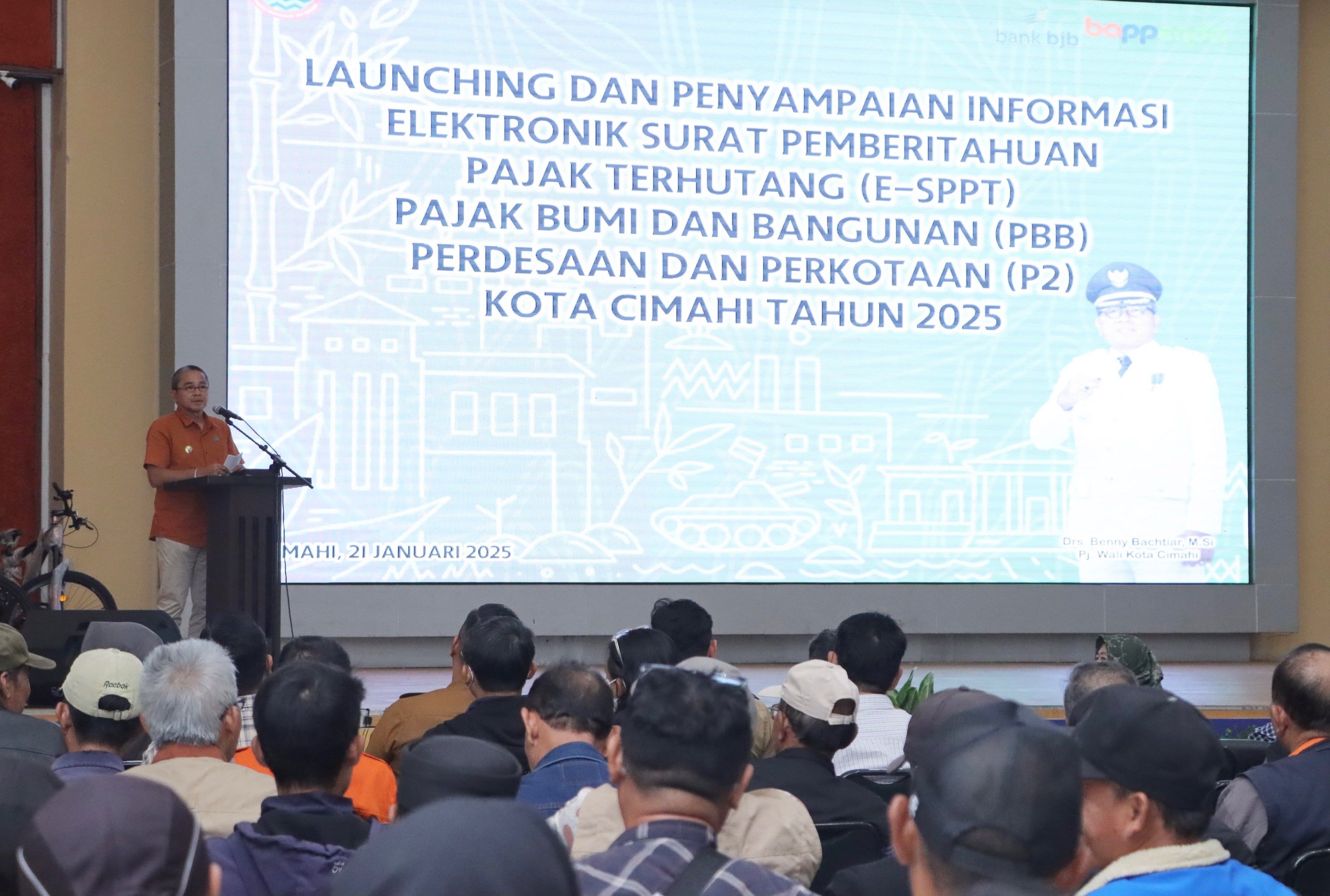 Wajib Pajak: Pemkot Cimahi Luncurkan E-SPPT PBB - PPID Kota Cimahi