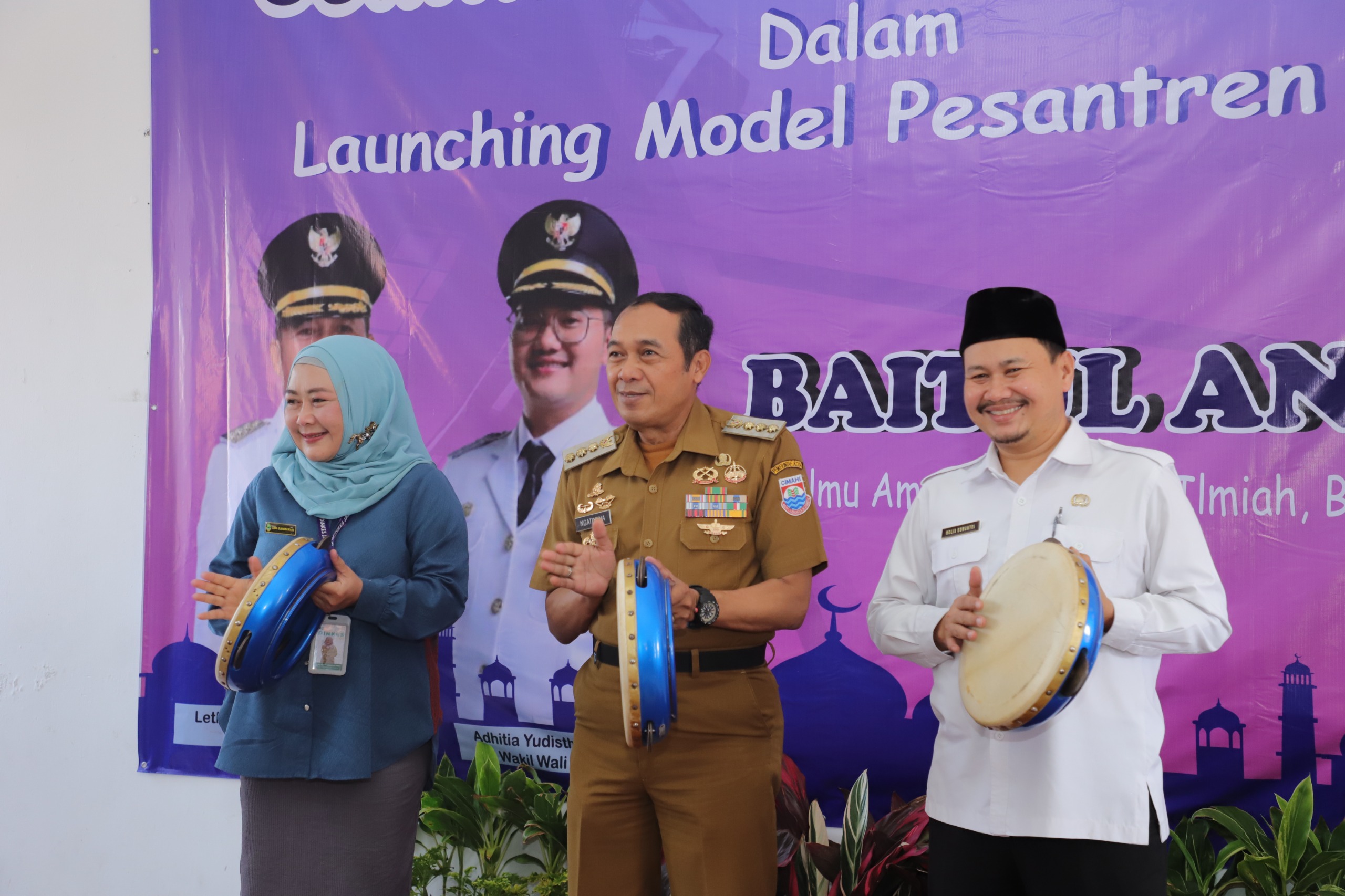 Dinas Kasehatan Kota Cimahi Gelar Launching Model Pesantren Sehat ...
