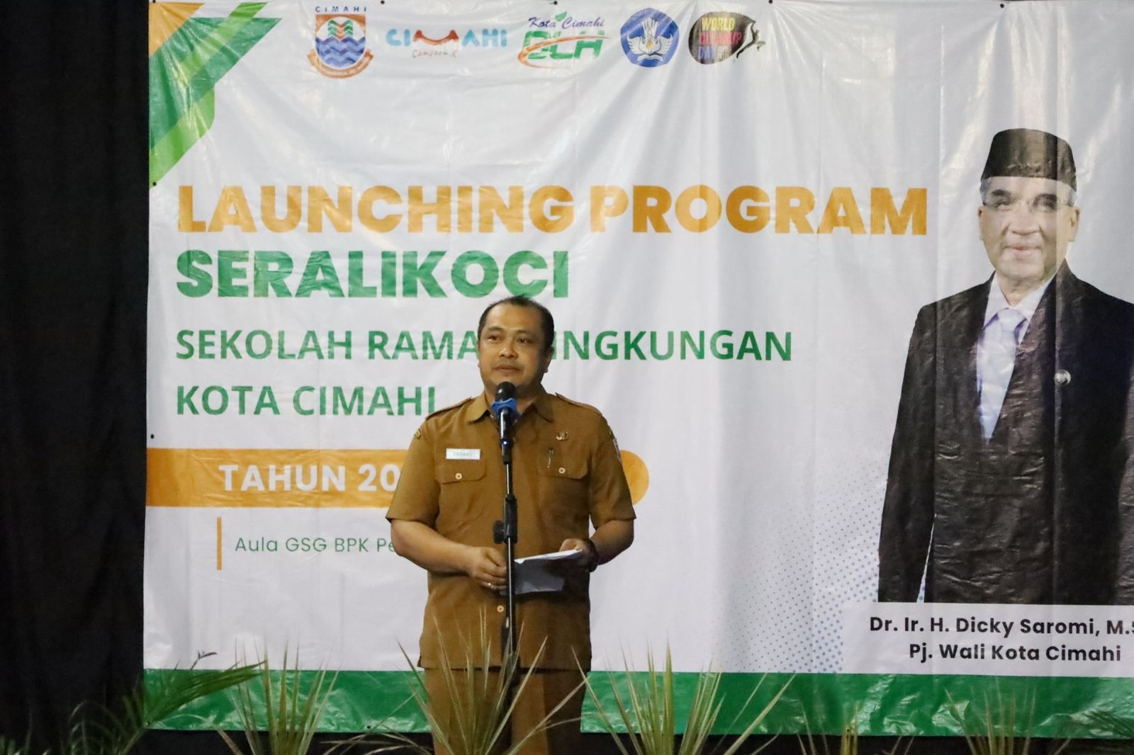 DINAS LINGKUNGAN HIDUP KOTA CIMAHI LAUNCHING PROGRAM SEKOLAH RAMAH LINGKUNGAN (SERALIKOCI ...