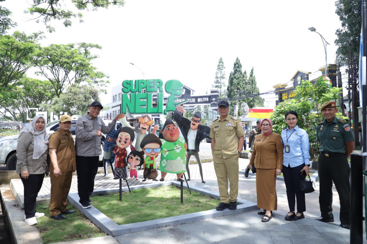 Taman Animasi Baros Welcome Area Memasuki Kota Cimahi - PPID Kota Cimahi